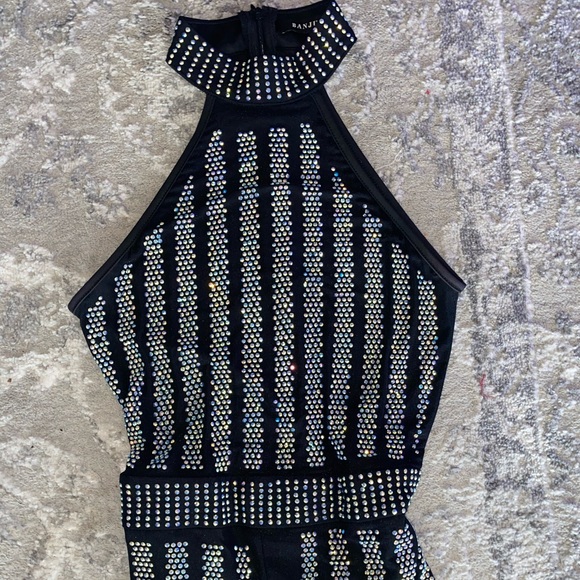 Pants & Jumpsuits | Blinged Out Jumpsuit | Poshmark